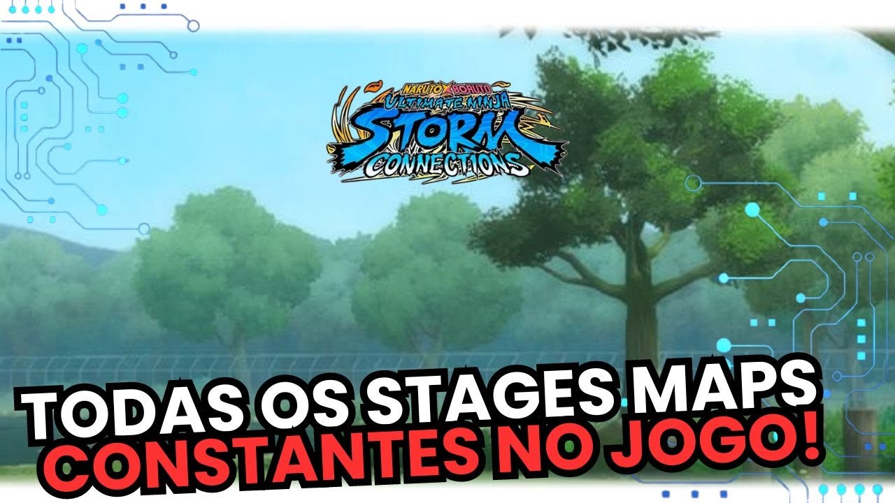 Naruto X Boruto Storm Connections |Todos os MAPAS, STAGES, MAPS do game ...