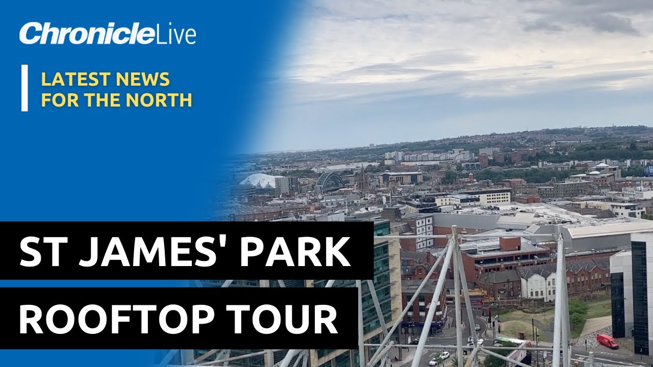 St James' Park Rooftop Tour - YouTube