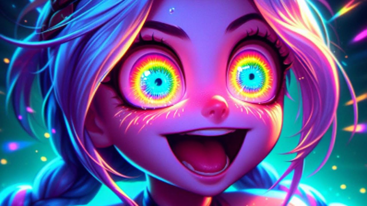 ADHD RAINBOW GIRL CLAPS DEMACIAN DORK - YouTube