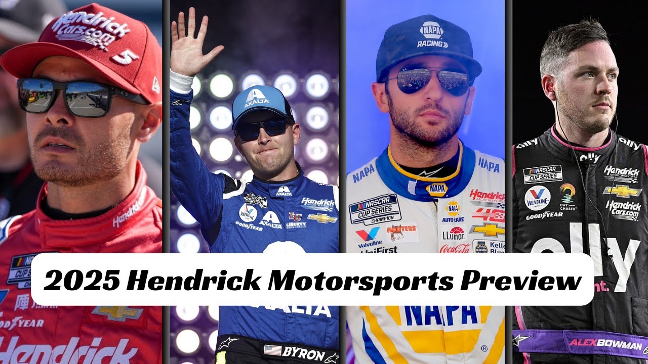 Hendrick Motorsports Preview of the '25 NASCAR season! - YouTube