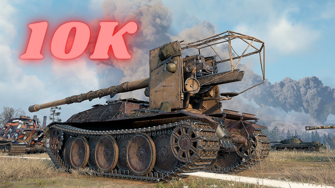 Grille 15 - 10K Damage World of Tanks , WoT Replays tank game - YouTube