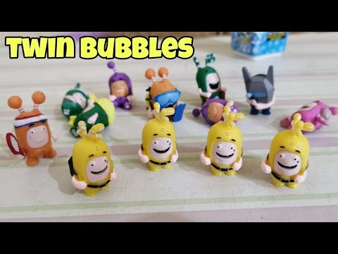 Mainan Oddbods Mini Unboxing hadiah terbaru Twin Bubbles Faqih Kaizan ...