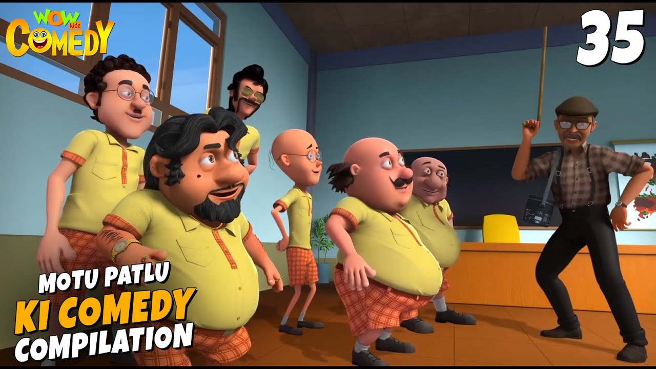 Motu Patlu Ki Comedy | season 14 Compilation | 35 | Cartoons for Kids ...