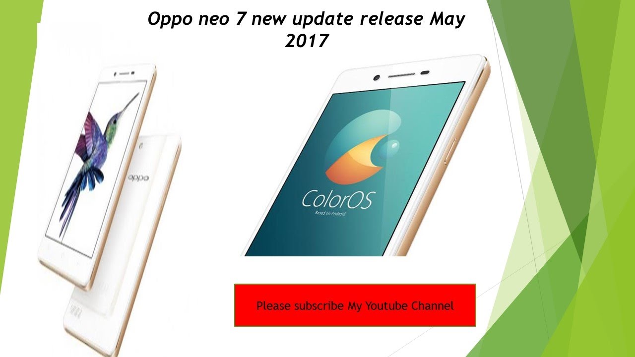 Oppo neo7 new update release May 2017 - YouTube