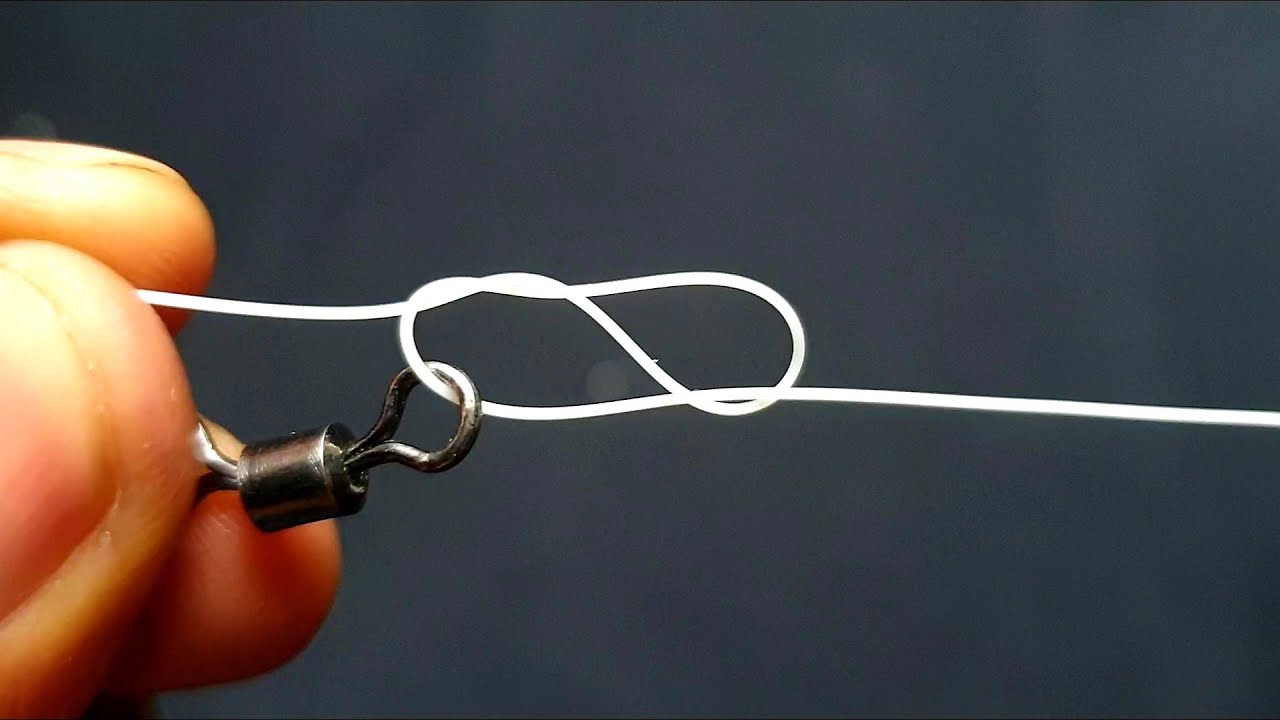 A simple but strong fishing knot - YouTube