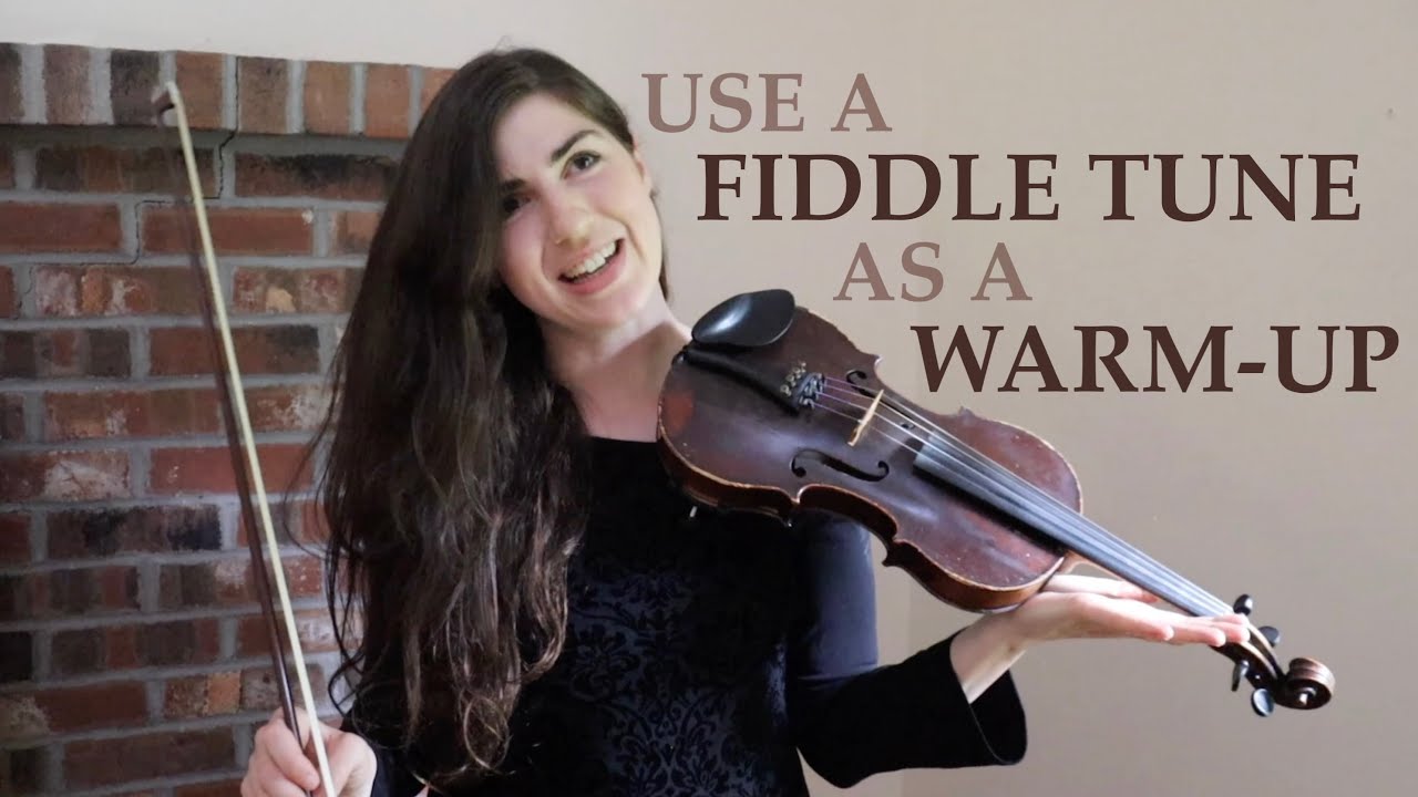 How to use a FIDDLE TUNE as a WARM-UP - YouTube
