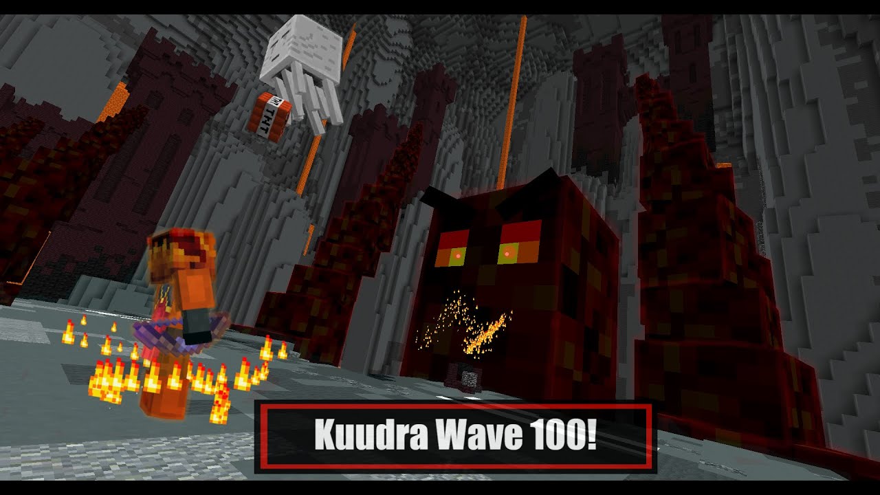 We Completed Kuudra Wave 100! Hypixel Skyblock - YouTube