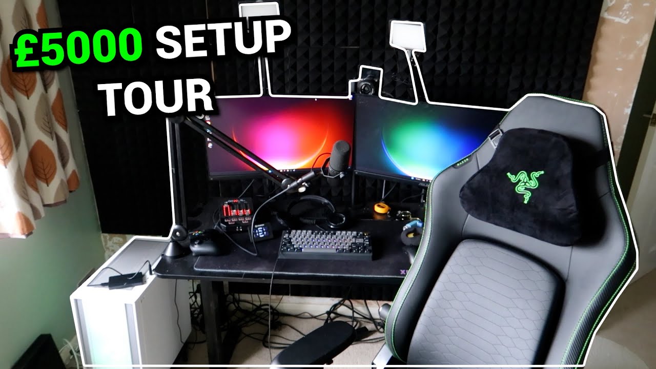 My £5000 Gaming Setup Tour (2024) - YouTube