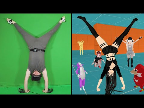 Full Body Trolling in VRChat! (Index + Trackers)