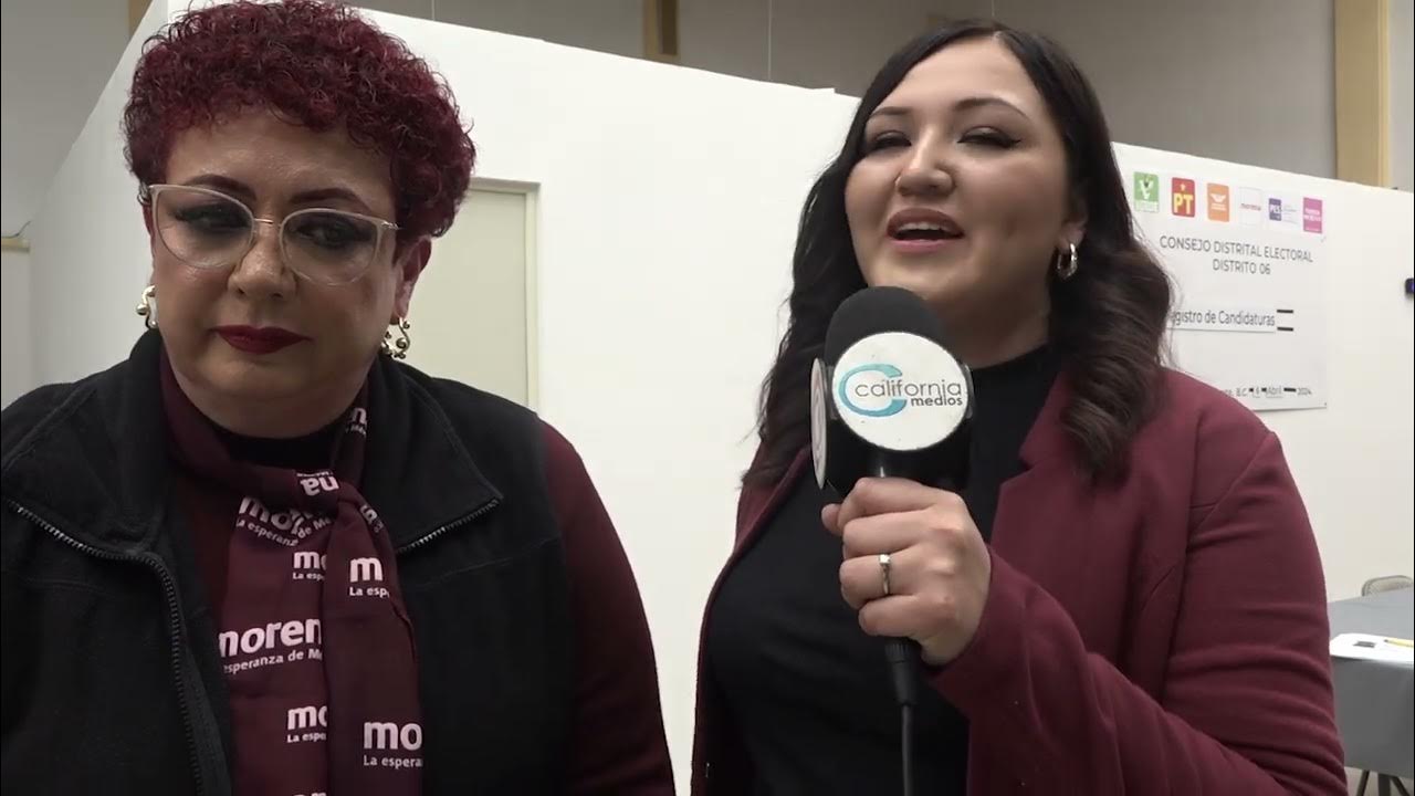 SE REGISTRA MARIA TERESA MÉNDEZ VELEZ COMO CANDIDATA A DIPUTADA POR MORENA - YouTube