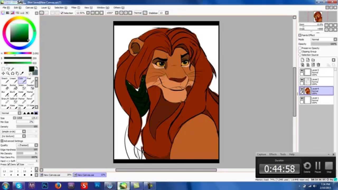 TLK Inspired Speedpaint: Swahi - YouTube