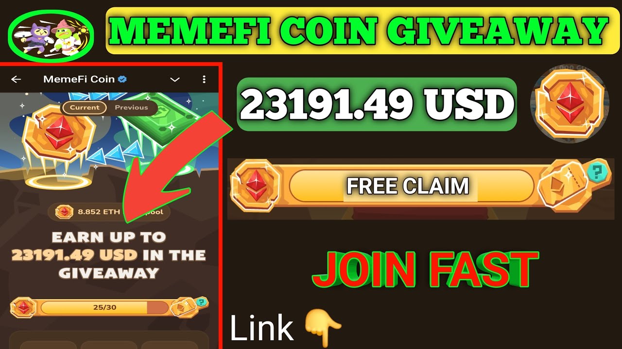 MEMEFI GIVEAWAY | FREE GIVEAWAY CLAIM | MEMEFI AIRDROP CLAIM |MEMEFI ...