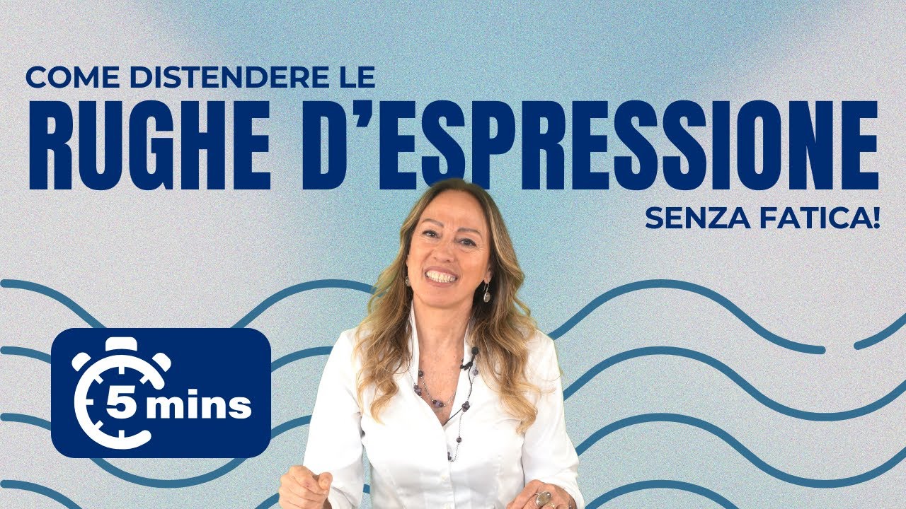 Rughe d’espressione: il segreto per distenderle davvero è… - YouTube