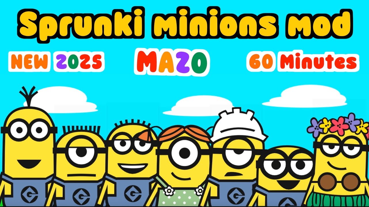 #Sprunki minions mod 60 Minutes | new #2025 #incredibox # ...