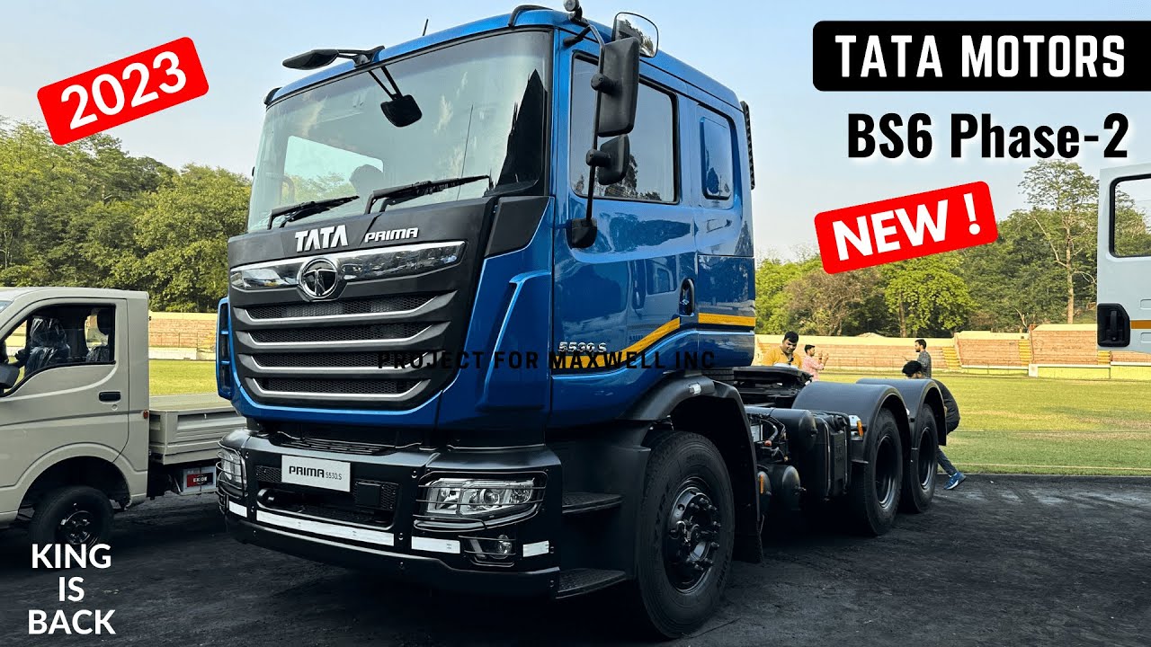 New Tata Motors BS6 Phase-2 Launch Event 2023 at Pune Plant - Extra ...