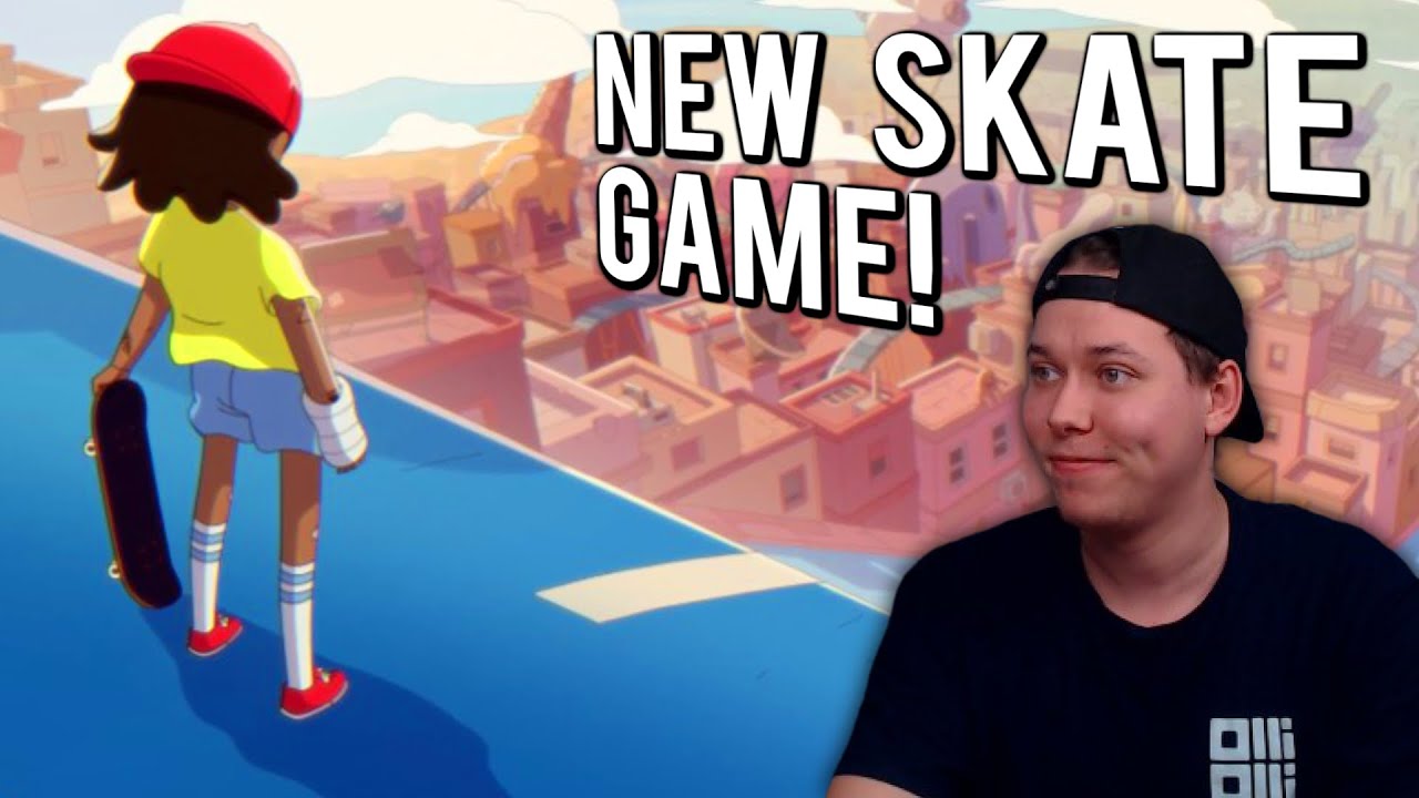 NEW AWESOME SKATE GAME! | OlliOlli World (Coming to Pc, Switch ...