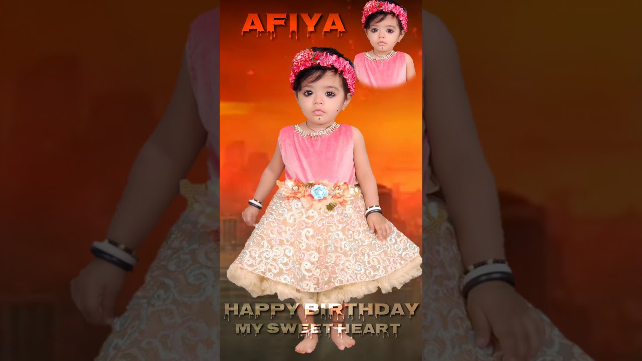 HAPPY BIRTHDAY AFIYA - YouTube