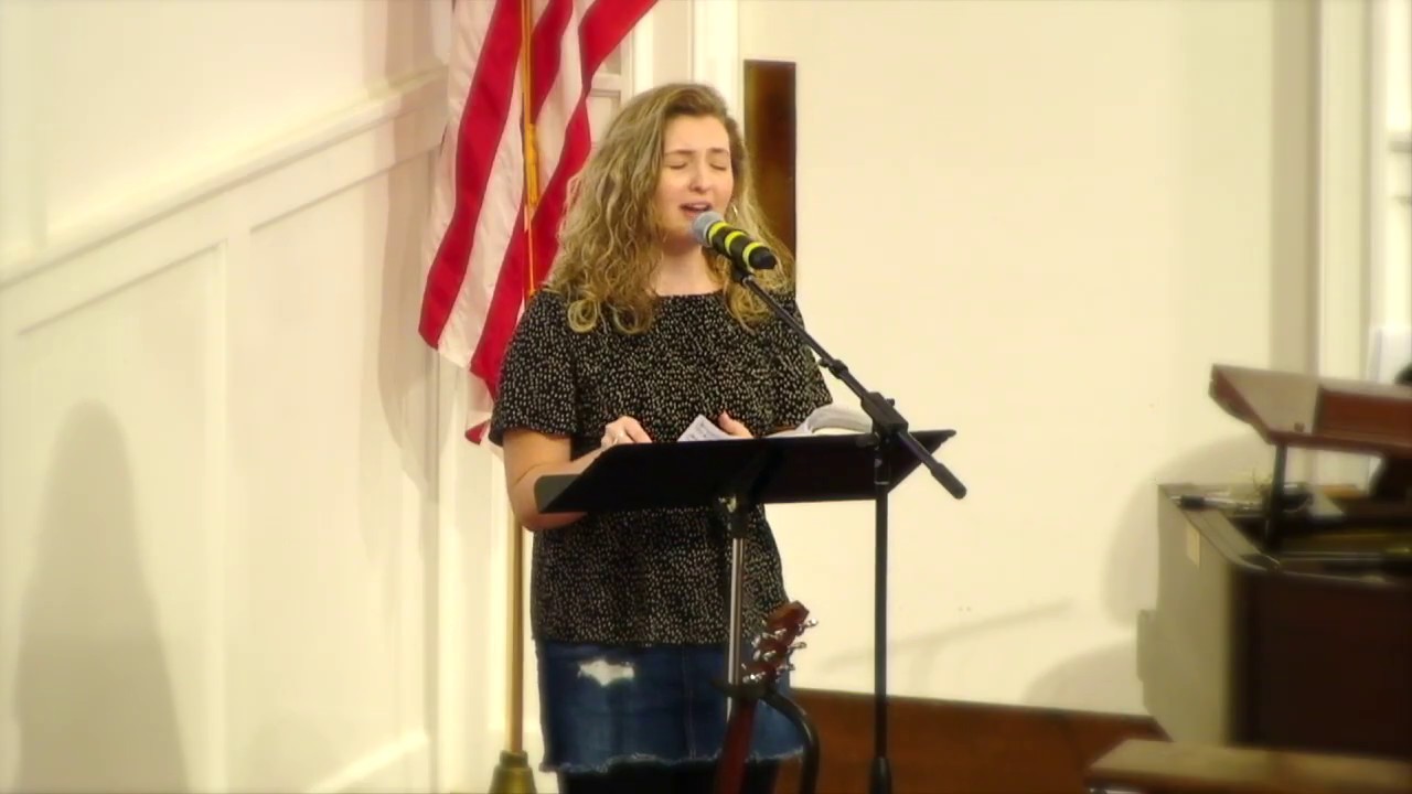 Wonderful, Merciful Savior - Maggie Effler - YouTube