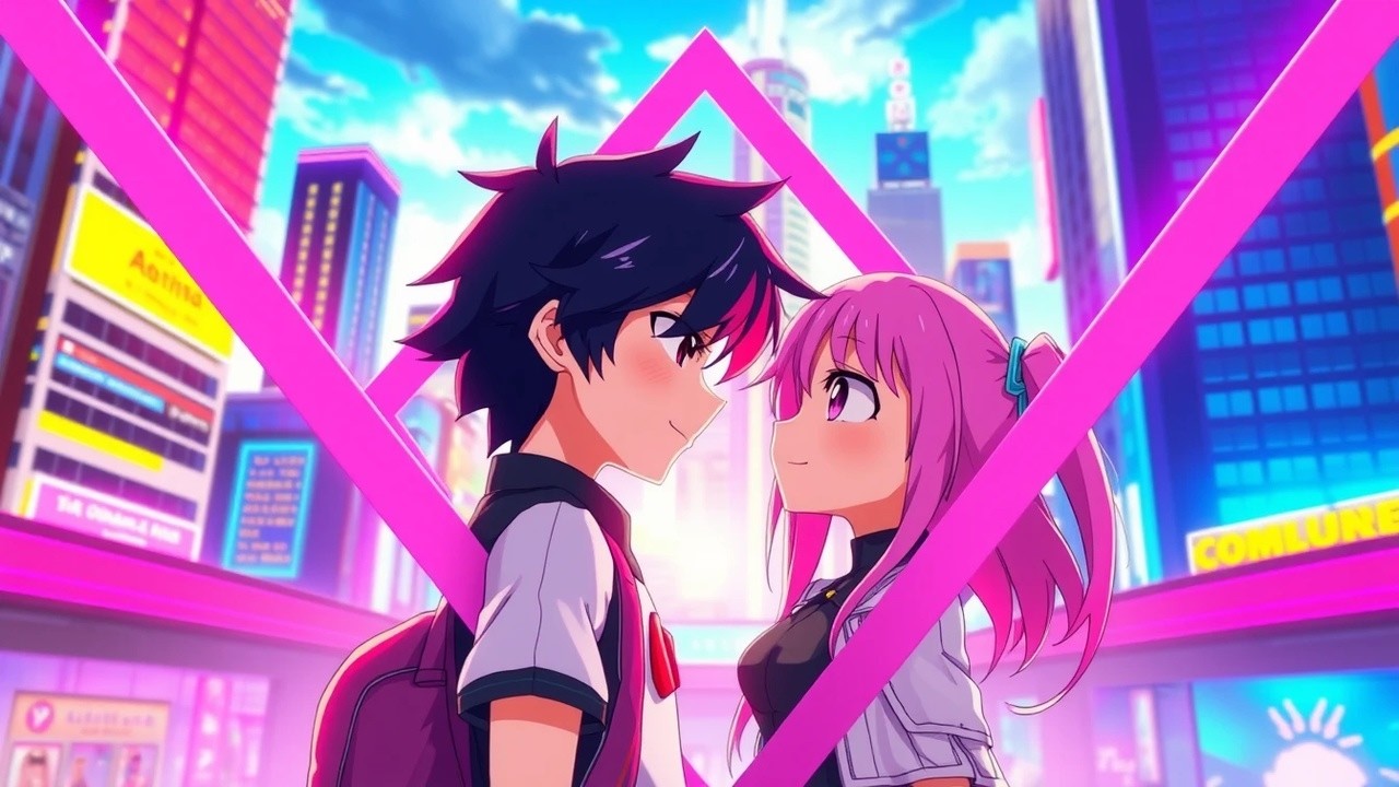 yuta & mio glow up in this adorable animation ️🌟| @LiSaKi794 - YouTube