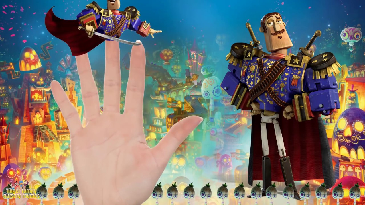 The Book of Life Finger Family Song Nursery Rhyme For Kids Children ...