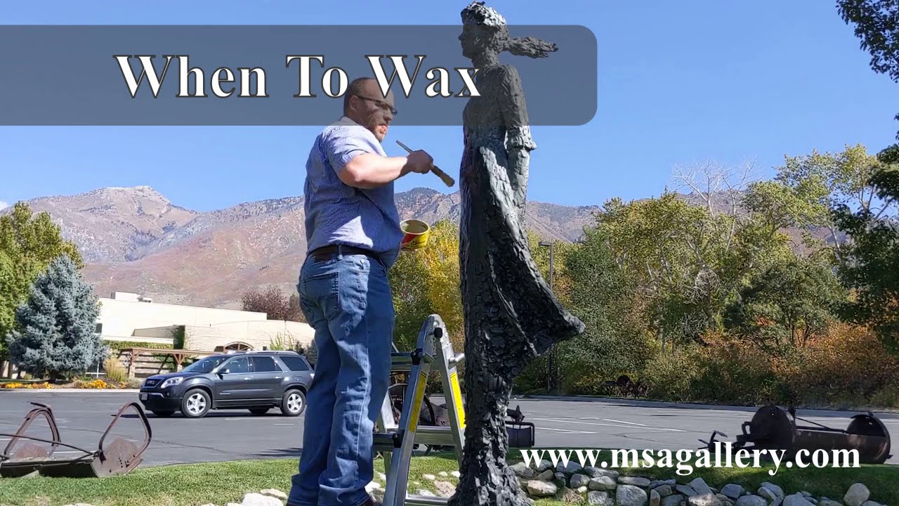 Taking Care of Your Bronze Statue - YouTube