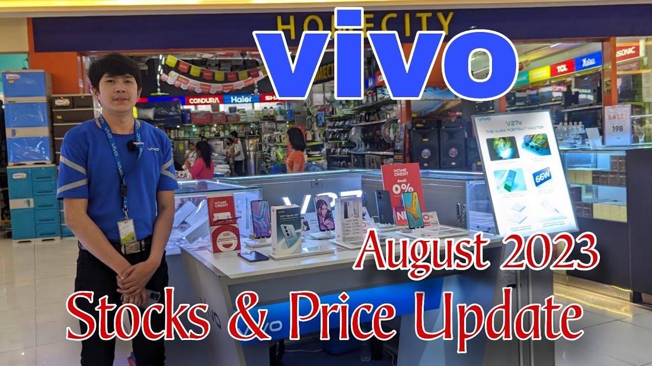 VIVO Price List Update August 2023, Vivo Y27, Y02T, V27 Series, Y36 ...