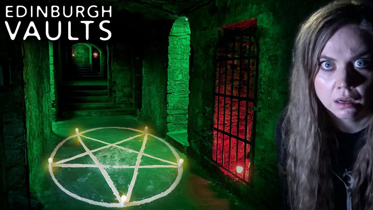 Our DISTURBING Night in HAUNTED Edinburgh Vaults | Scotland's Scariest ...
