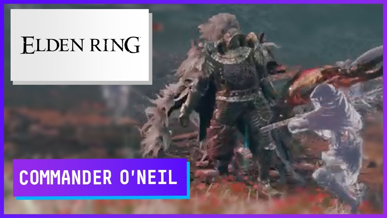 Commander O'Neil spinning battle 🐎 in【ELDEN RING™ 】 - YouTube