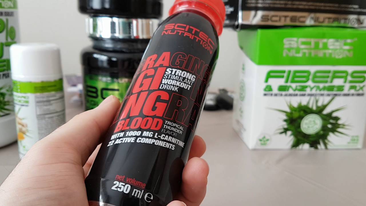 Scitec Nutrition - Raging Blood Strong Overview - @AndroSupplements ...