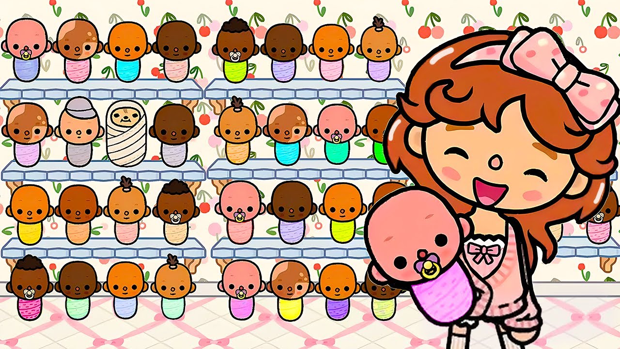 WOW! 😱 FREE BABIES! Where To Find All the Babies UPDATED - Toca Life ...