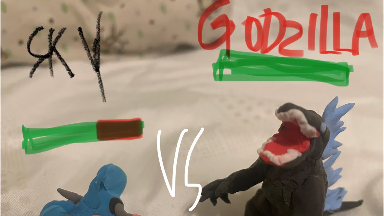 Godzilla vs Giant Sky Sprunki with Healthbars - YouTube