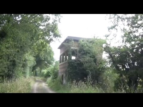 Abandoned Broom West Signal Box on Evesham Loop Line - YouTube