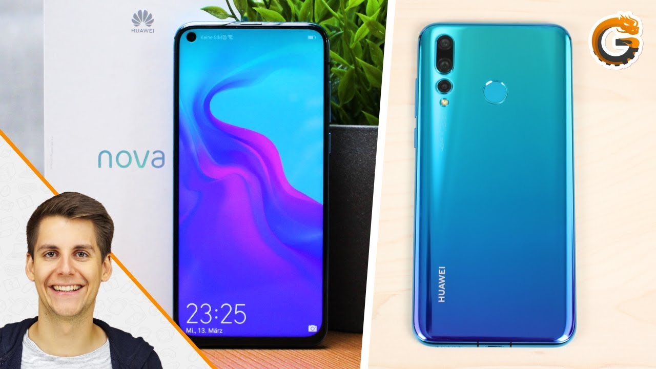 Huawei Nova 4: Handy mit 48 Megapixel Kamera - Hands-On - YouTube