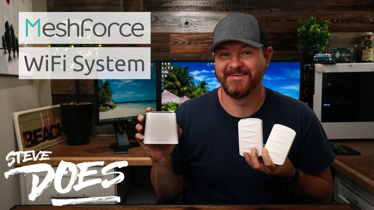 MeshForce M3 Home WiFi System - Review and Speed Tests - YouTube