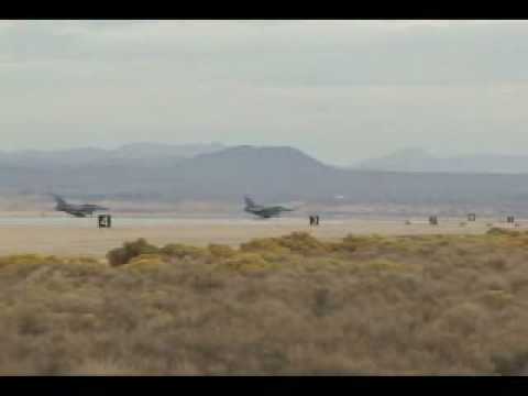 Edwards AFB new runway ribbon-cutting ceremony