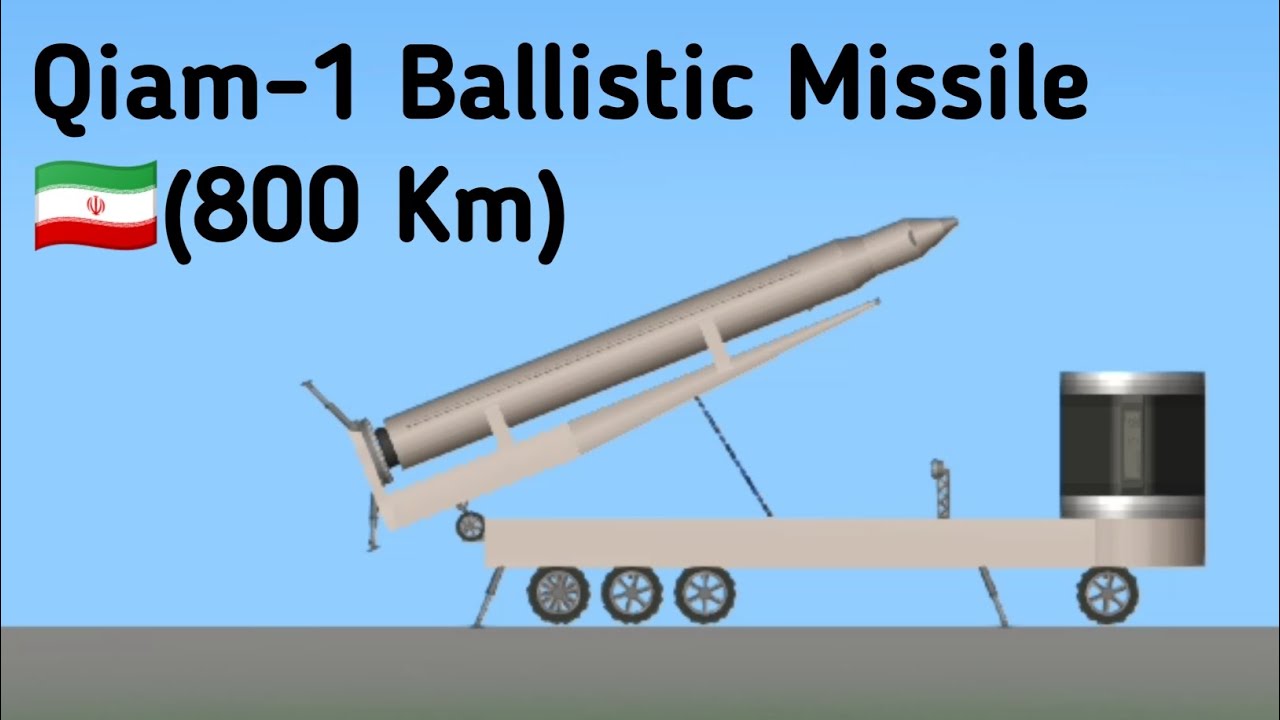 Iranian Qiam-1 Ballistic Missile | Spaceflight Stimulator #sfs #missile ...