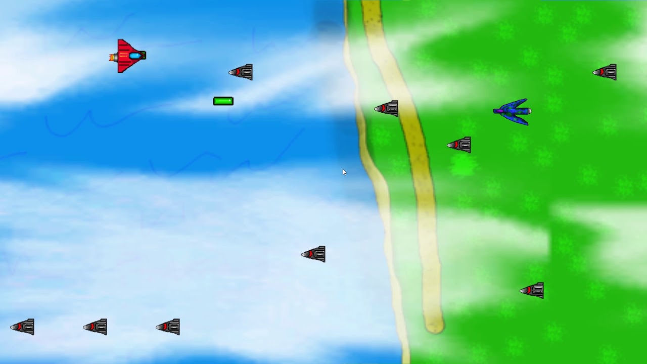 Shoot em up game demo - YouTube