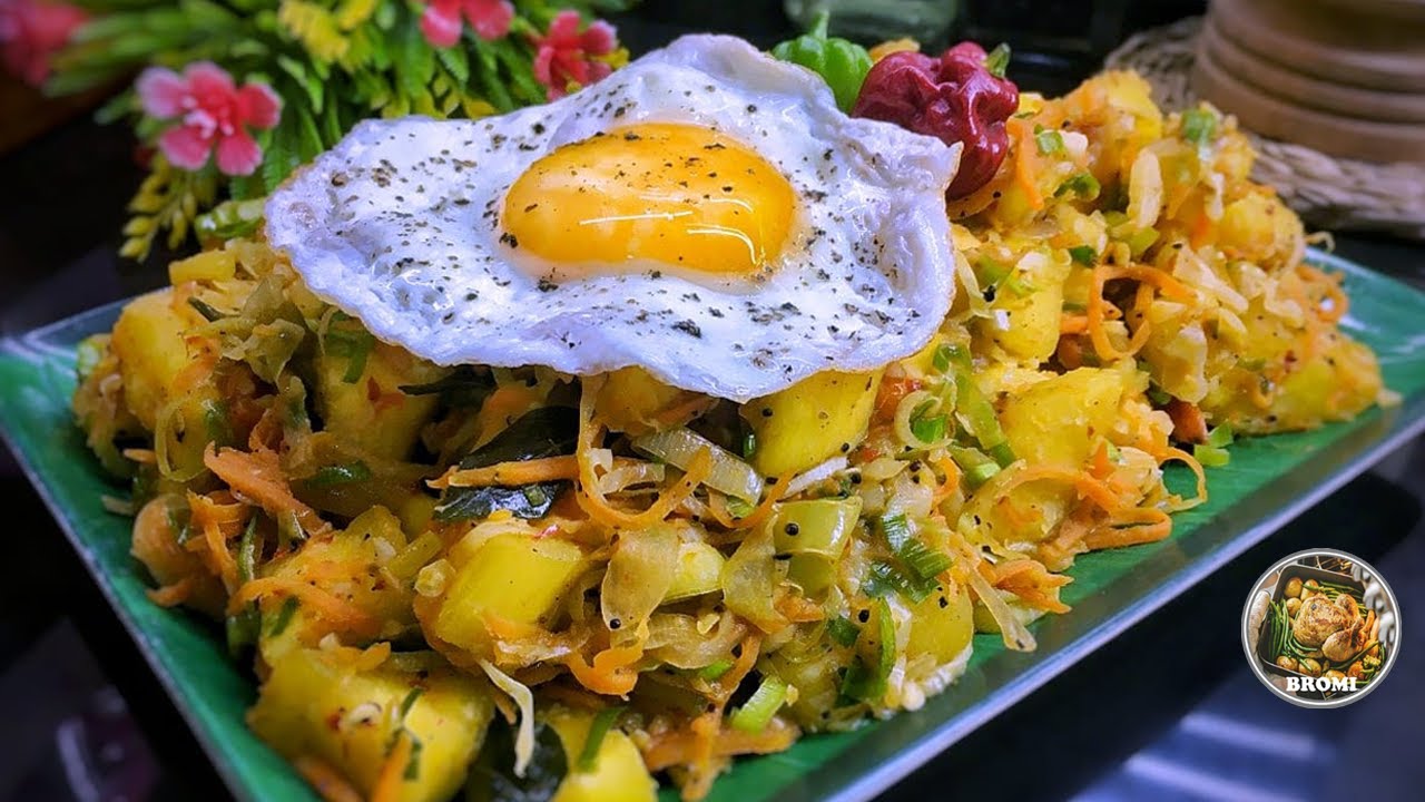 MANIOC KOTTU | වෙනස් රසකින් මඤ්ඤොක්කා කොත්තු | MANYOKKA KOTTU | CASSAVA ...