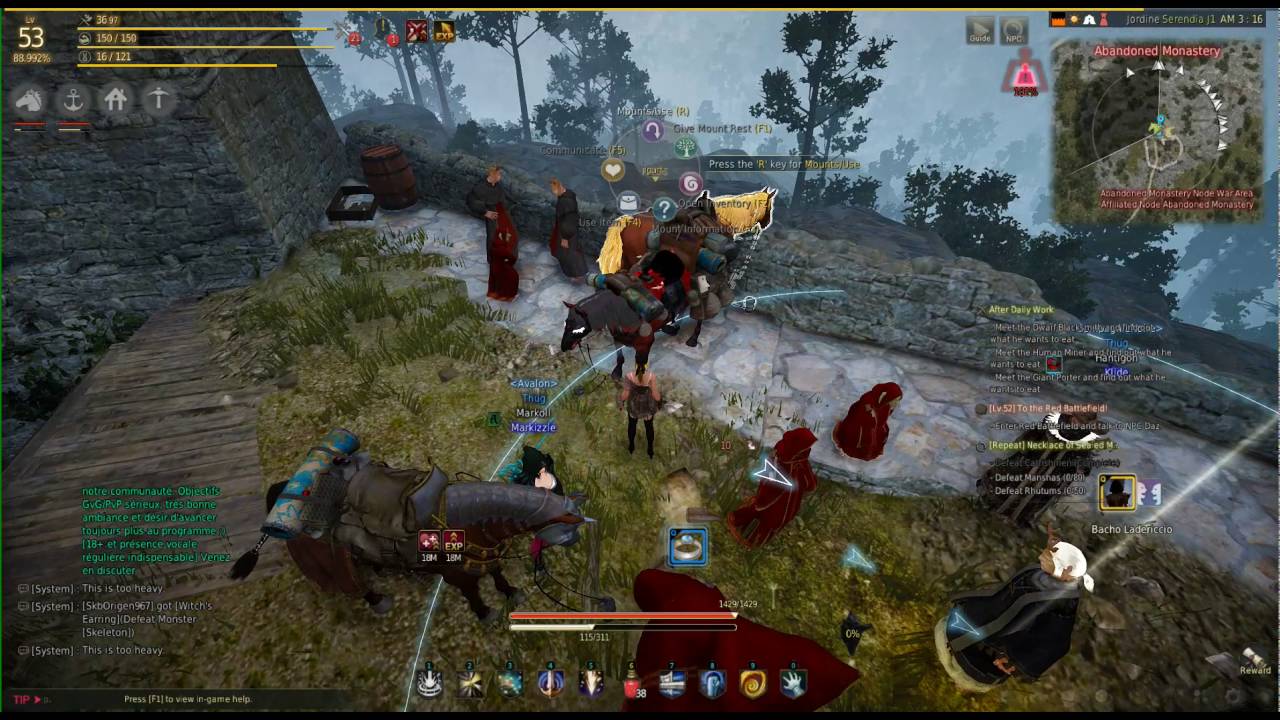 Black Desert Online Quest Del Añillo Ring Of Sealed Magival Power #BDO ...