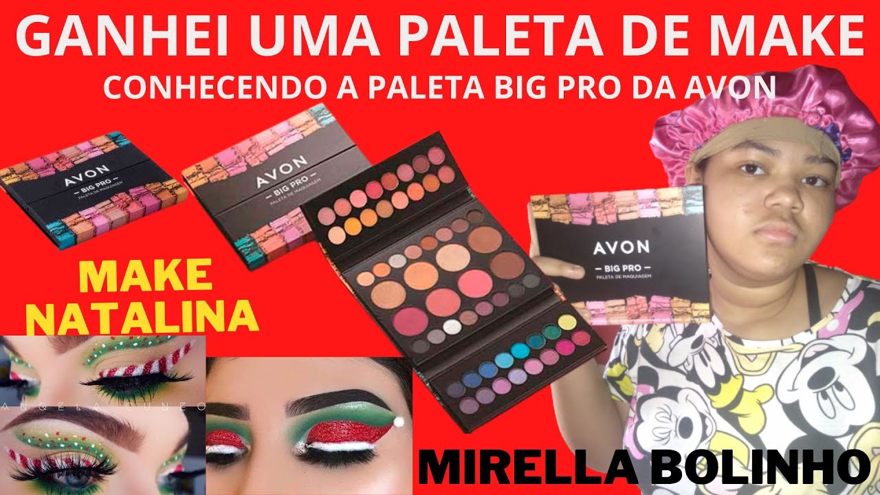 MAKE CLÁSSICA PARA O NATAL - PALETA BIG PRO - YouTube