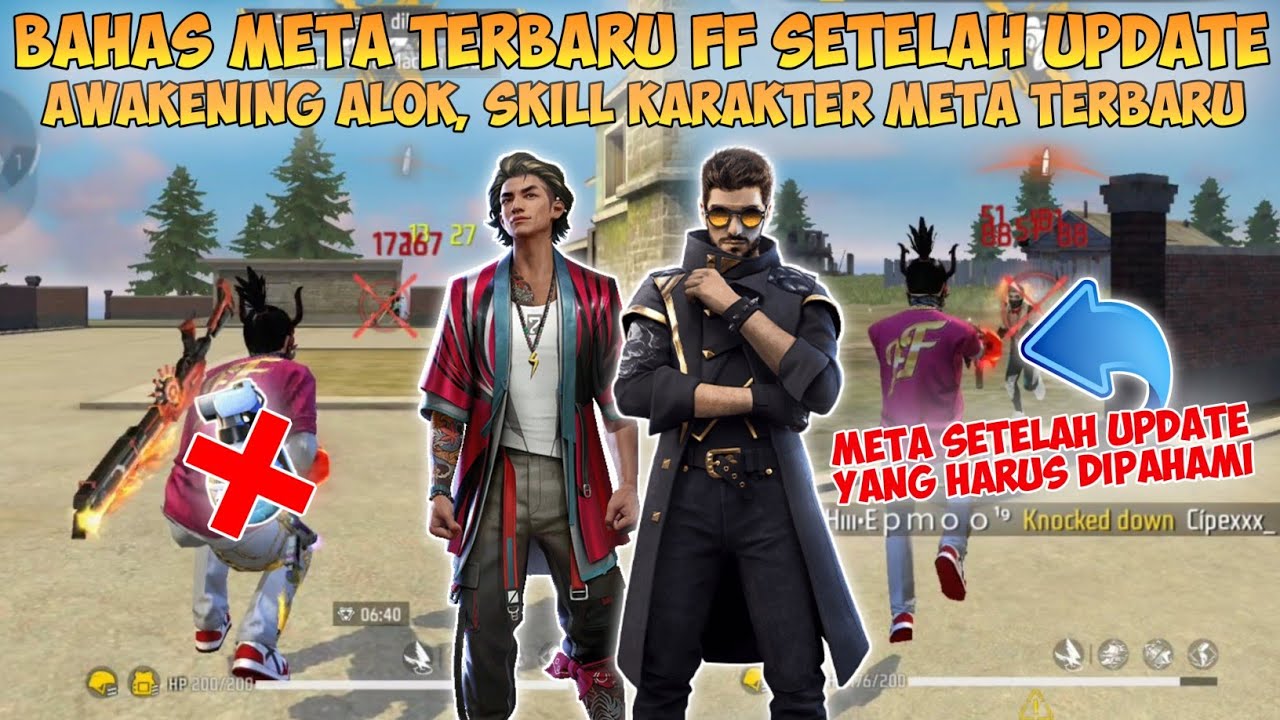 BAHAS LENGKAP META TERBARU FREE FIRE SETELAH UPDATE | Awakening Alok ...