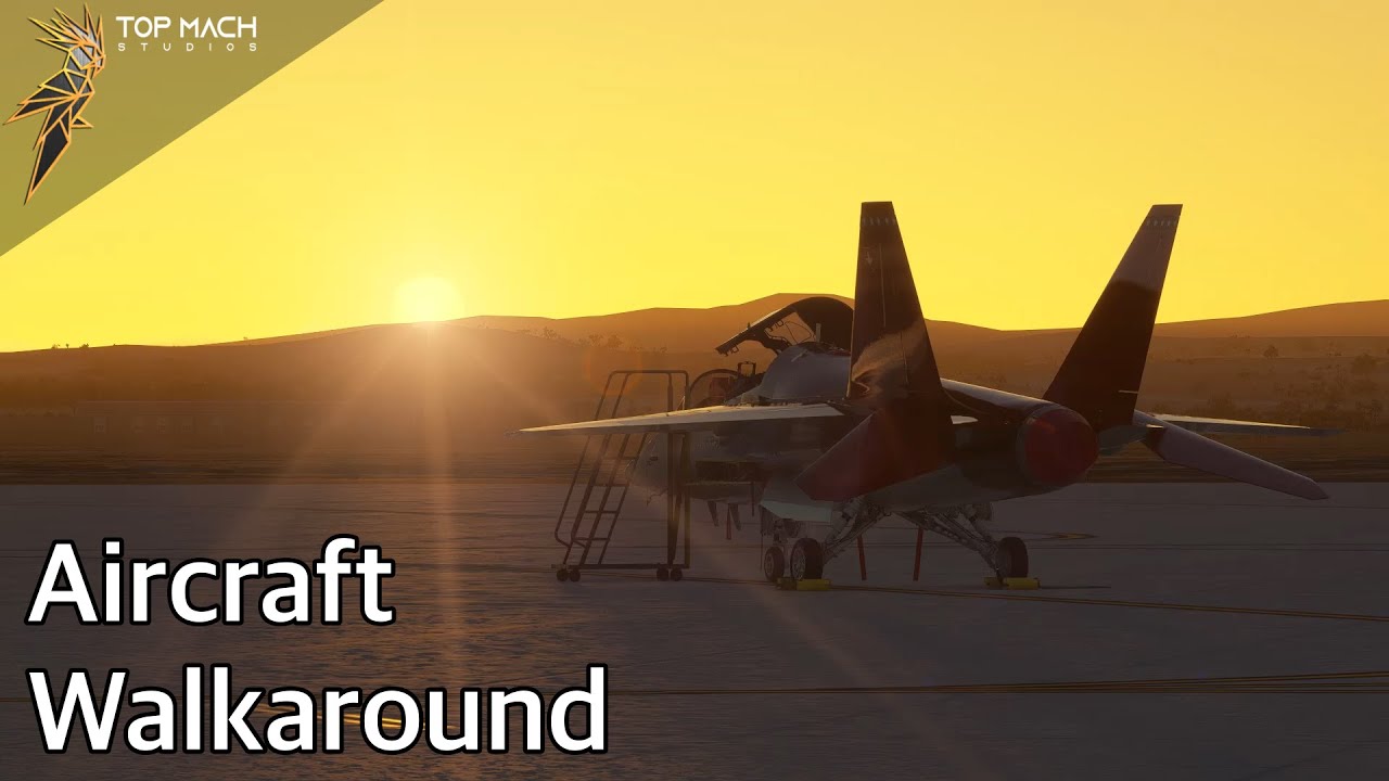 Top Mach Studios T-7A Redhawk Tutorial Series #1 - Aircraft Walkaround - YouTube