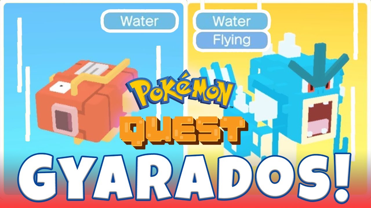 POKEMON QUEST LIVE STREAM! 🔴 Gyarados Evolved + Magikarp Recipe! Is ...
