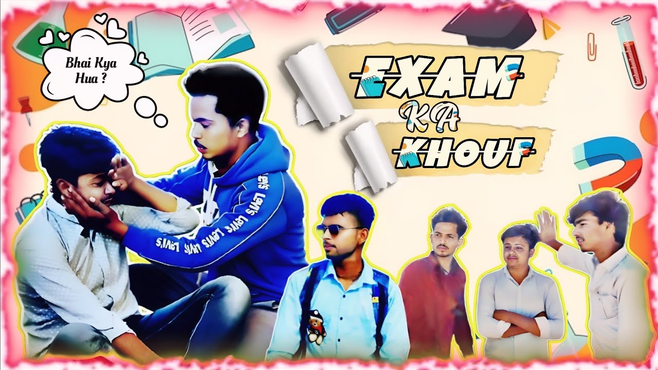 EXAM KA KHOUF : STUDY GONE WRONG - SCHOOL LIFE -GROUP STUDY - COMEDY VIDEO - TEAM SHIVAM ...