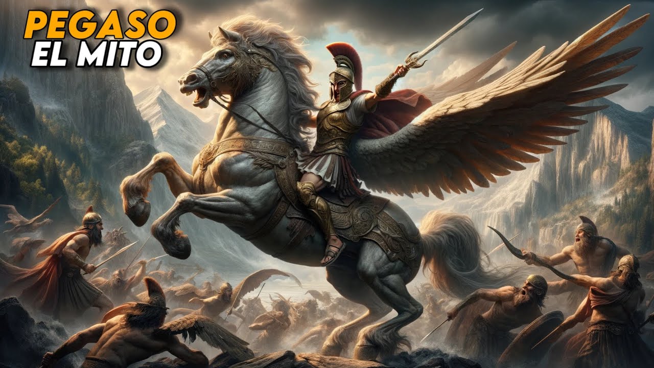 Pegasus: El Majestuoso Caballo Alado de la Mitología Griega - YouTube