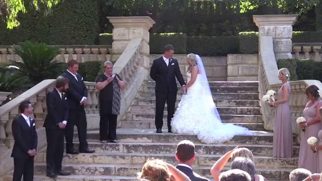 Wedding Videographer Perth - Ceremony @ Caversham House - YouTube