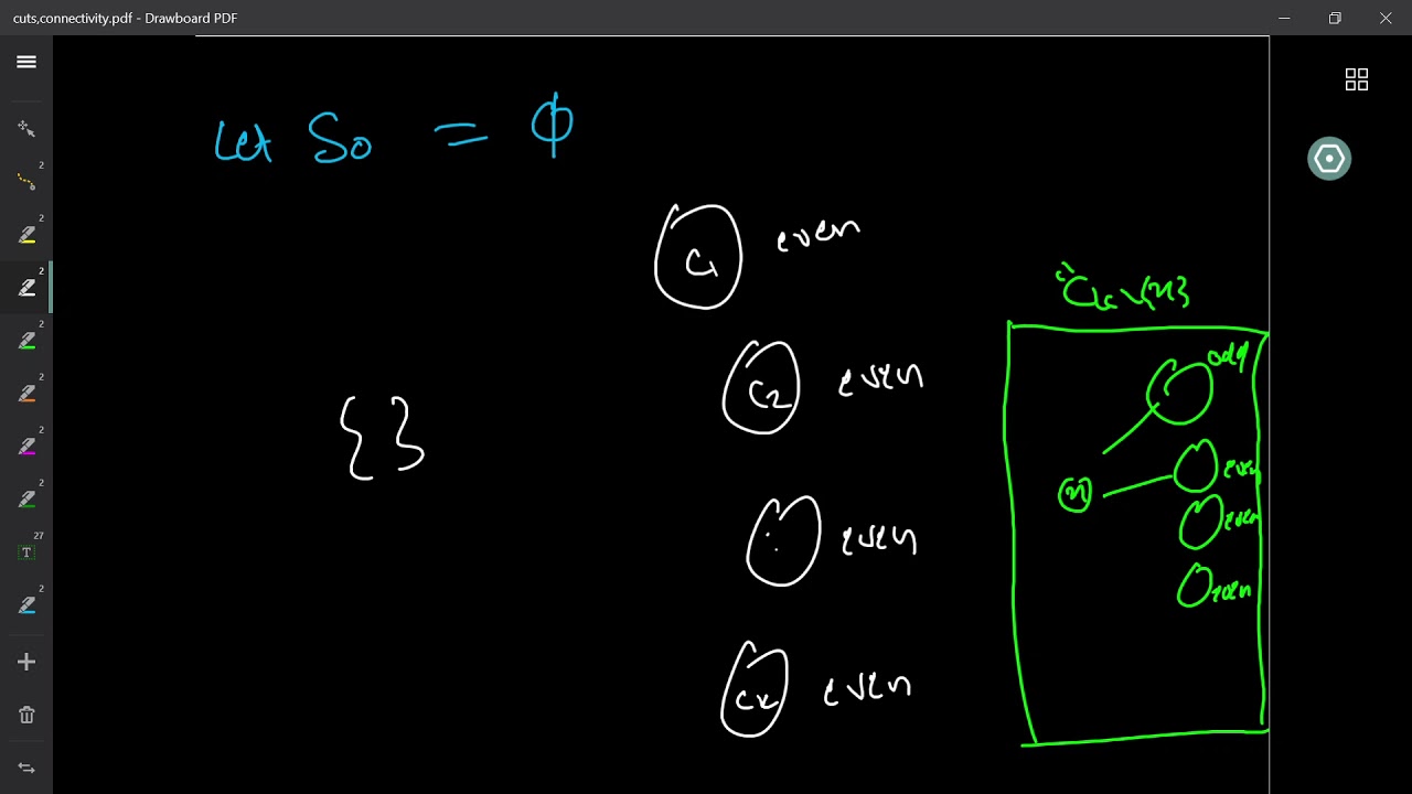 Tutte's 1 factor Theorem - YouTube