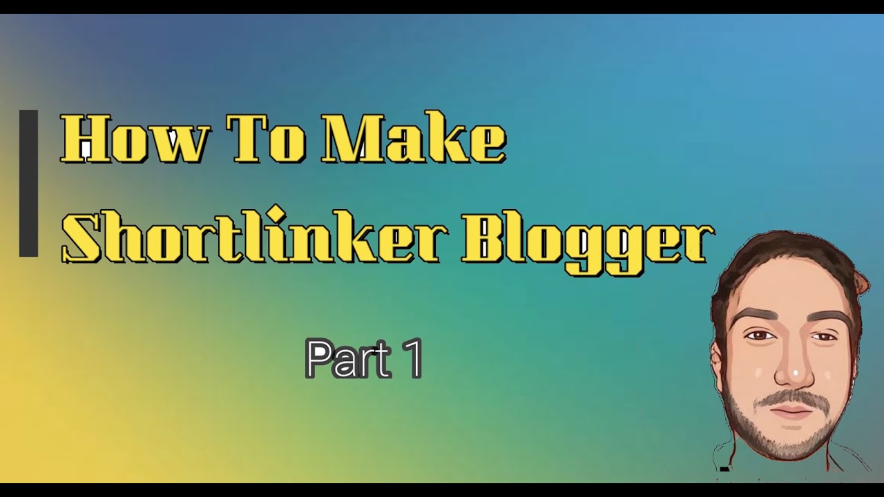 How To Create Shortlinker Blogger | Create a Blogger | Short link Web ...