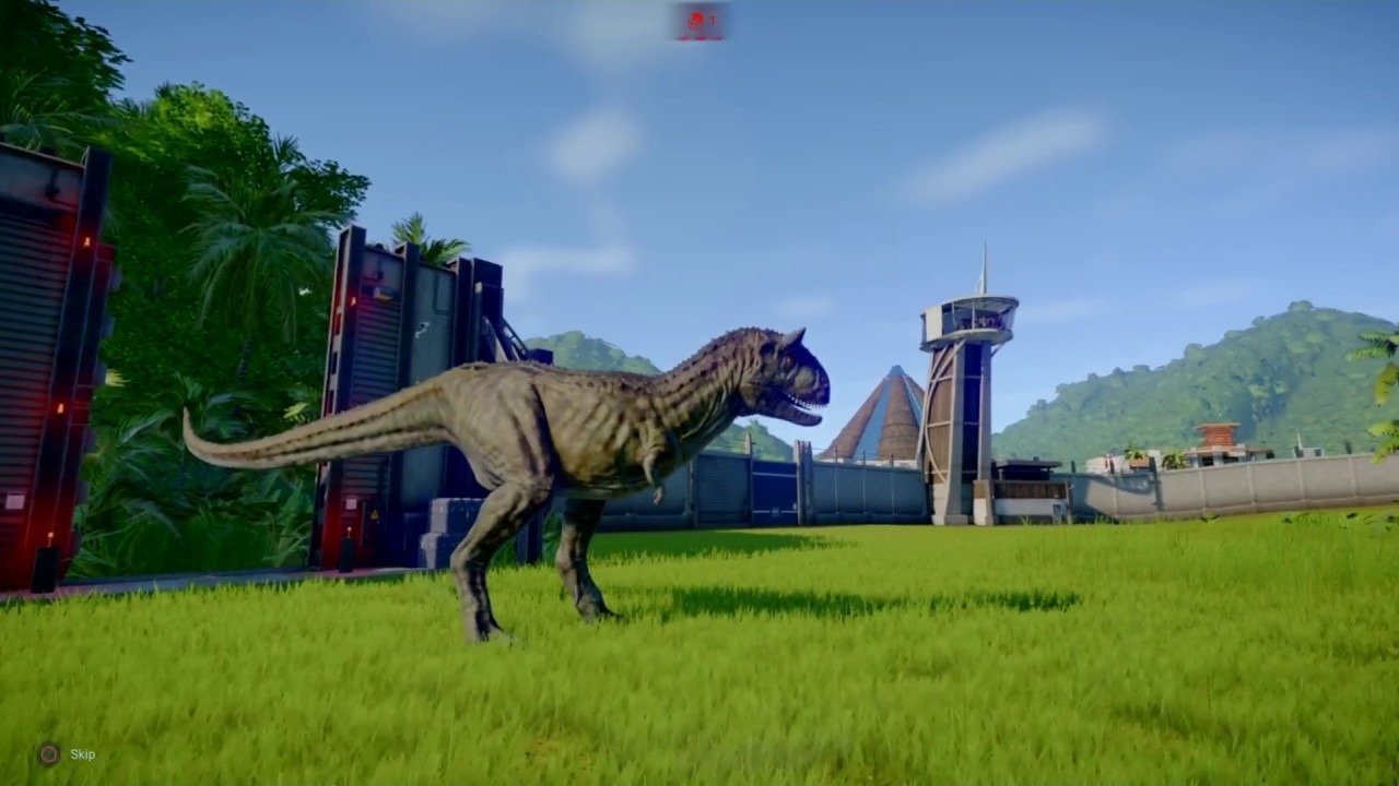 Jurassic World Evolution - All Carnotaurus Skins - YouTube