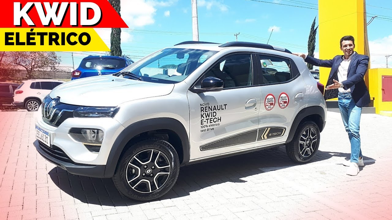 kwid Elétrico E-Tech 2023, Avaliação completa, Test Drive e PREÇO ...